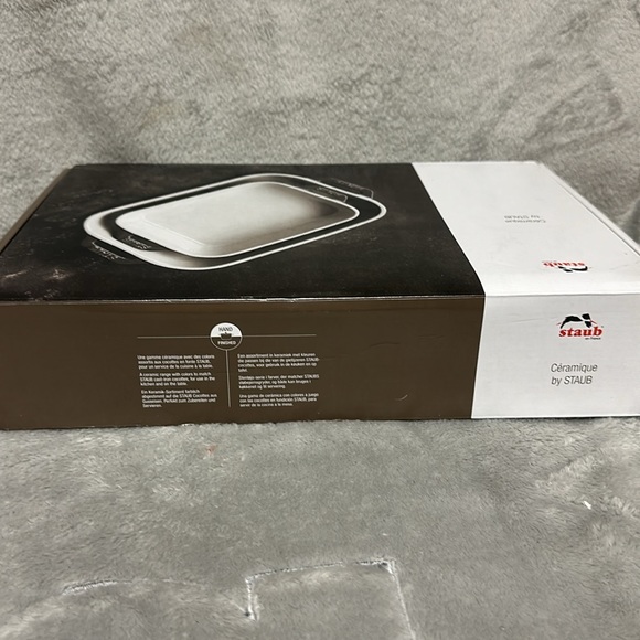 Staub | Kitchen | Staub White 2piece Rectangular Baker Set | Poshmark